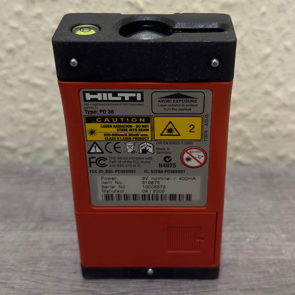 Pre-owned HILTI PRI 2 ROTATING LASTER LEVEL WITH PRA22 & PD38. - Own4Less
